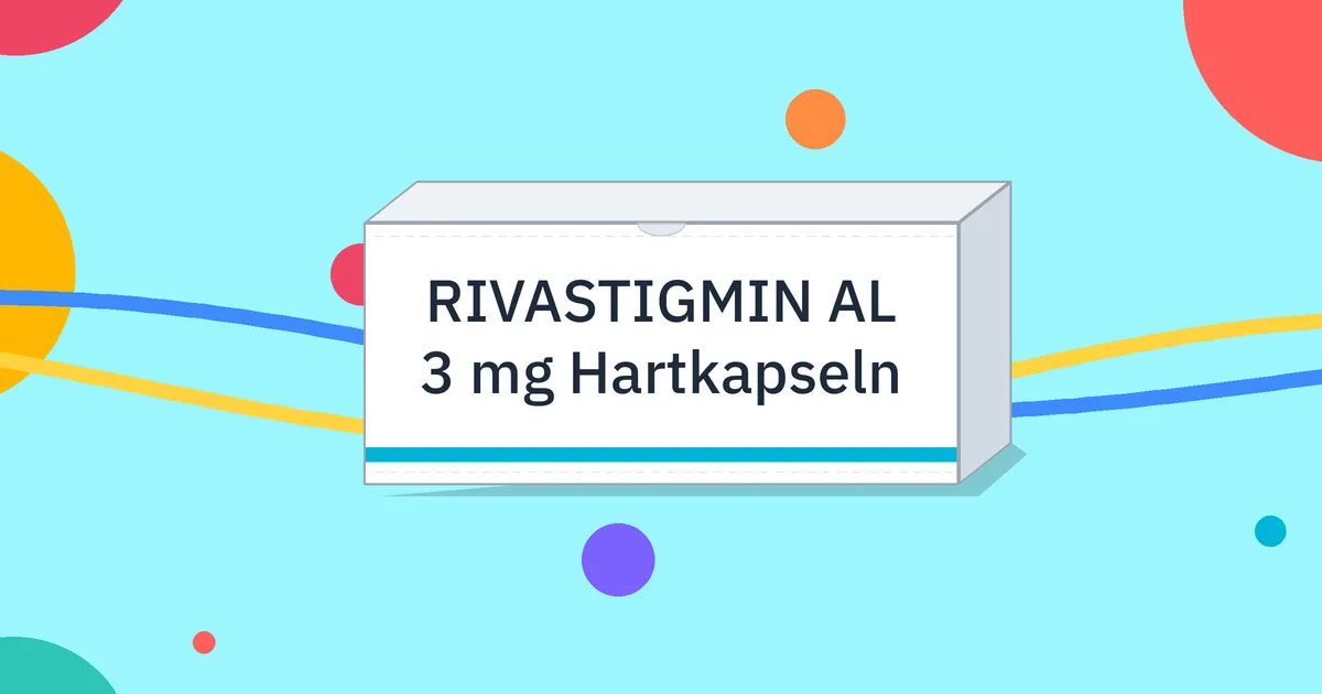 Symbolbild: Packung mit der Aufschrift RIVASTIGMIN AL 3 mg Hartkapseln (PZN 09530656) – Verfügbarkeit und Bezug in Apotheken in Frankfurt am Main