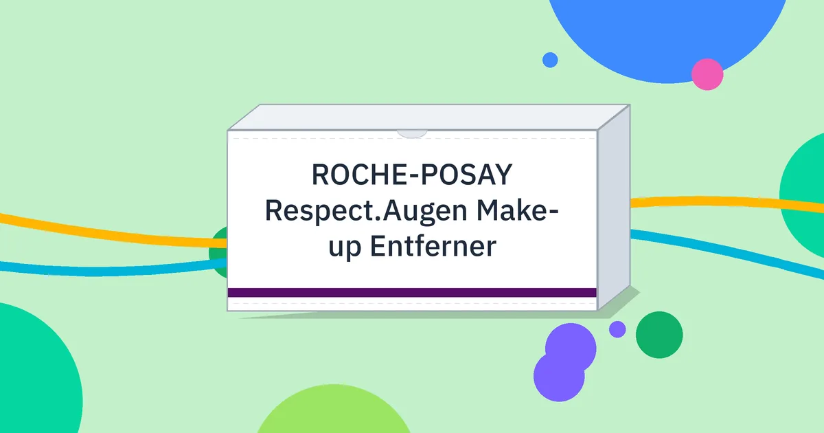 Symbolbild: Packung mit der Aufschrift ROCHE-POSAY Respect.Augen Make-up Entferner (PZN 01278737) – Verfügbarkeit und Bezug in Apotheken in Frankfurt am Main