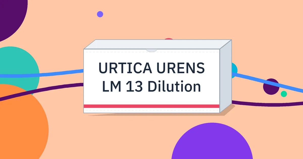 Symbolbild: Packung mit der Aufschrift URTICA URENS LM 13 Dilution (PZN 13257657) – Verfügbarkeit und Bezug in Apotheken in Frankfurt am Main