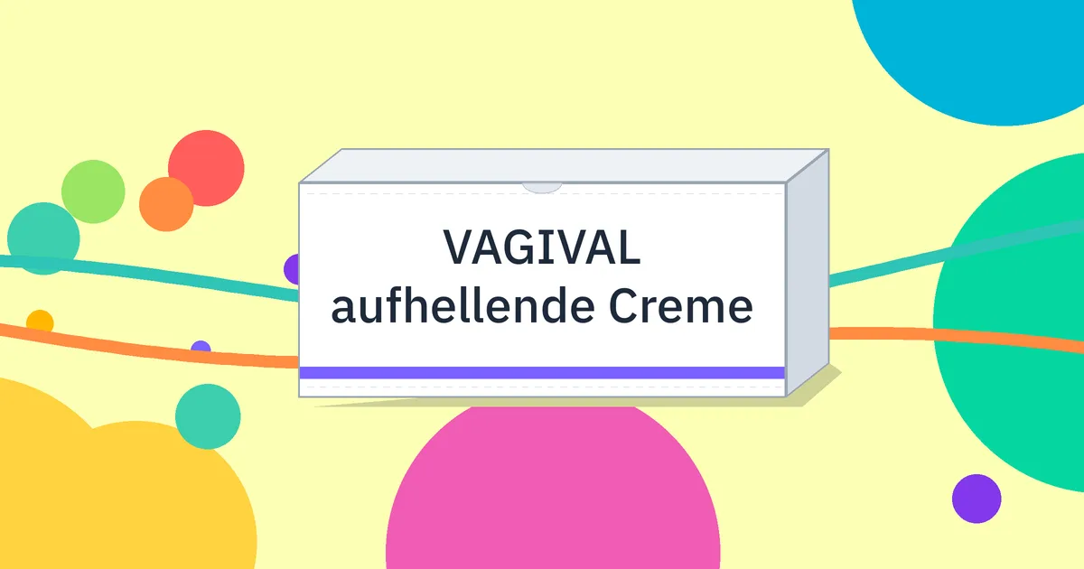 Symbolbild: Packung mit der Aufschrift VAGIVAL aufhellende Creme (PZN 20126111) – Verfügbarkeit und Bezug in Apotheken in Frankfurt am Main