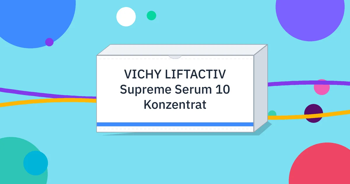 Symbolbild: Packung mit der Aufschrift VICHY LIFTACTIV Supreme Serum 10 Konzentrat (PZN 11587505) – Verfügbarkeit und Bezug in Apotheken in Frankfurt am Main