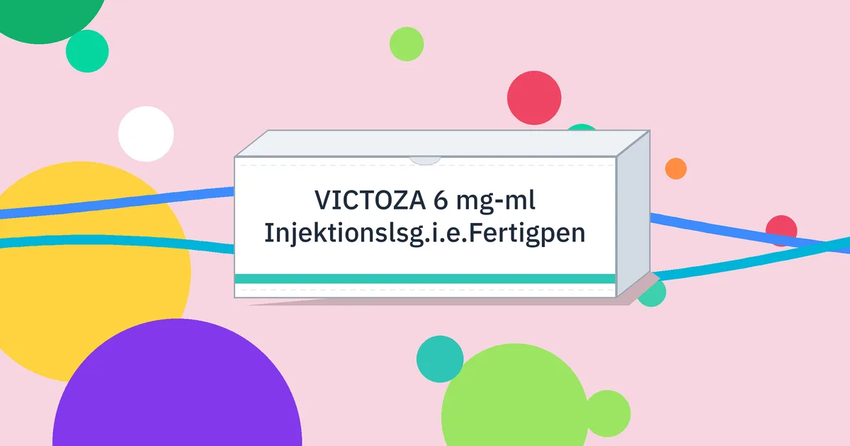 Symbolbild: Packung mit der Aufschrift VICTOZA 6 mg-ml Injektionslsg.i.e.Fertigpen (PZN 20009351) – Verfügbarkeit und Bezug in Apotheken in Frankfurt am Main