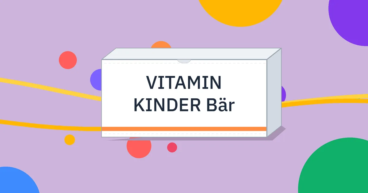 Symbolbild: Packung mit der Aufschrift VITAMIN KINDER Bär (PZN 18027040) – Verfügbarkeit und Bezug in Apotheken in Frankfurt am Main