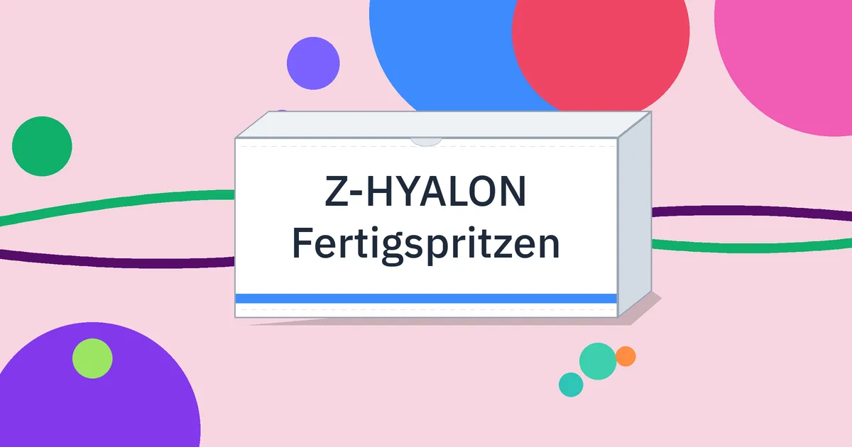 Symbolbild: Packung mit der Aufschrift Z-HYALON Fertigspritzen (PZN 05378915) – Verfügbarkeit und Bezug in Apotheken in Frankfurt am Main