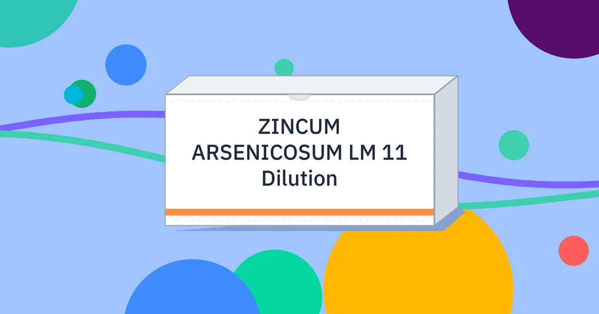 Symbolbild: Packung mit der Aufschrift ZINCUM ARSENICOSUM LM 11 Dilution (PZN 13290502) – Verfügbarkeit und Bezug in Apotheken in Frankfurt am Main