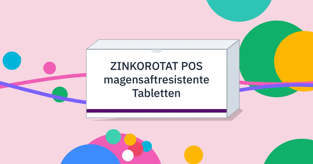 Symbolbild: Packung mit der Aufschrift ZINKOROTAT POS magensaftresistente Tabletten (PZN 06340895) – Verfügbarkeit und Bezug in Apotheken in Frankfurt am Main