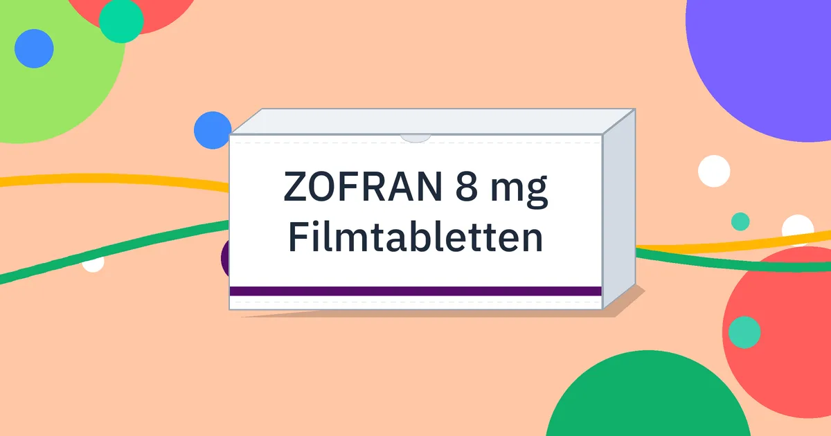 Symbolbild: Packung mit der Aufschrift ZOFRAN 8 mg Filmtabletten (PZN 00114471) – Verfügbarkeit und Bezug in Apotheken in Frankfurt am Main