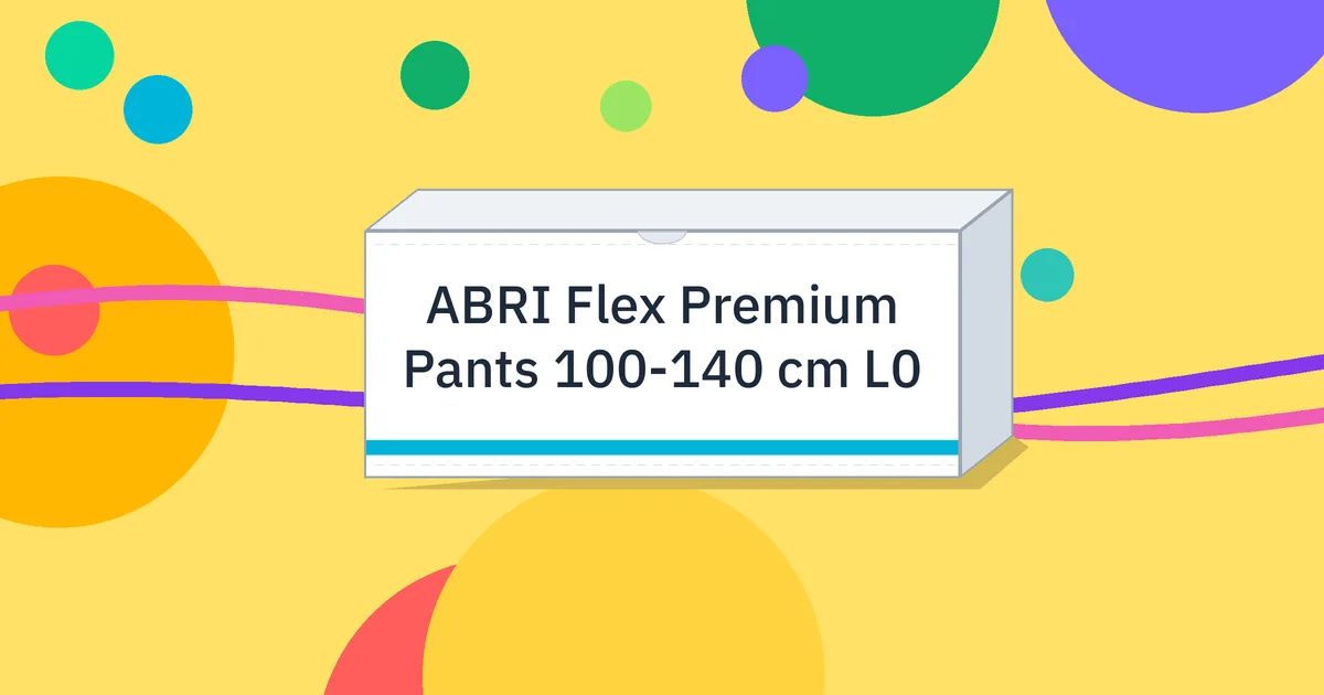 Symbolbild: Packung mit der Aufschrift ABRI Flex Premium Pants 100-140 cm L0 (PZN 12504668) – Verfügbarkeit und Bezug in Apotheken in Frankfurt am Main
