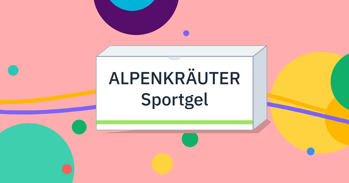 Symbolbild: Packung mit der Aufschrift ALPENKRÄUTER Sportgel (PZN 03212926) – Verfügbarkeit und Bezug in Apotheken in Frankfurt am Main