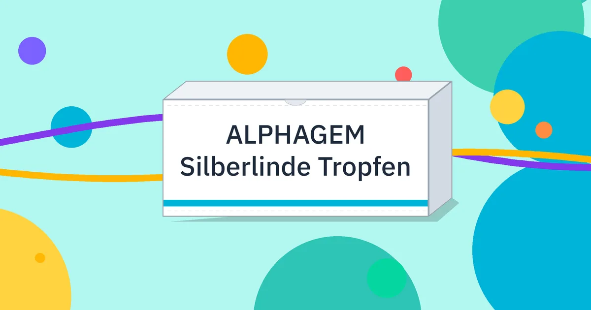Symbolbild: Packung mit der Aufschrift ALPHAGEM Silberlinde Tropfen (PZN 20297456) – Verfügbarkeit und Bezug in Apotheken in Frankfurt am Main