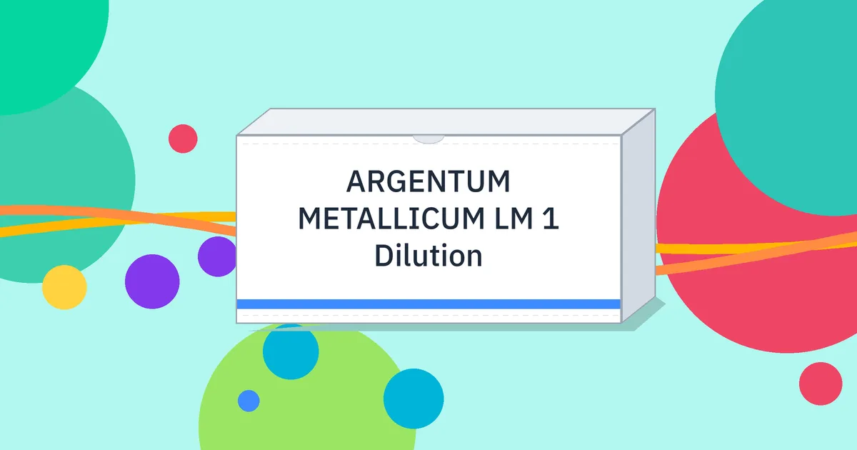 Symbolbild: Packung mit der Aufschrift ARGENTUM METALLICUM LM 1 Dilution (PZN 12767698) – Verfügbarkeit und Bezug in Apotheken in Frankfurt am Main