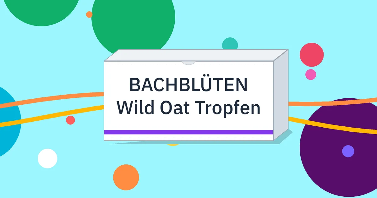 Symbolbild: Packung mit der Aufschrift BACHBLÜTEN Wild Oat Tropfen (PZN 00170110) – Verfügbarkeit und Bezug in Apotheken in Frankfurt am Main