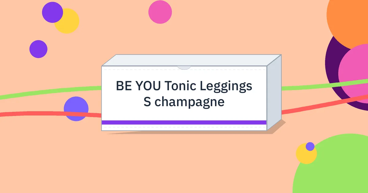 Symbolbild: Packung mit der Aufschrift BE YOU Tonic Leggings S champagne (PZN 20376434) – Verfügbarkeit und Bezug in Apotheken in Frankfurt am Main