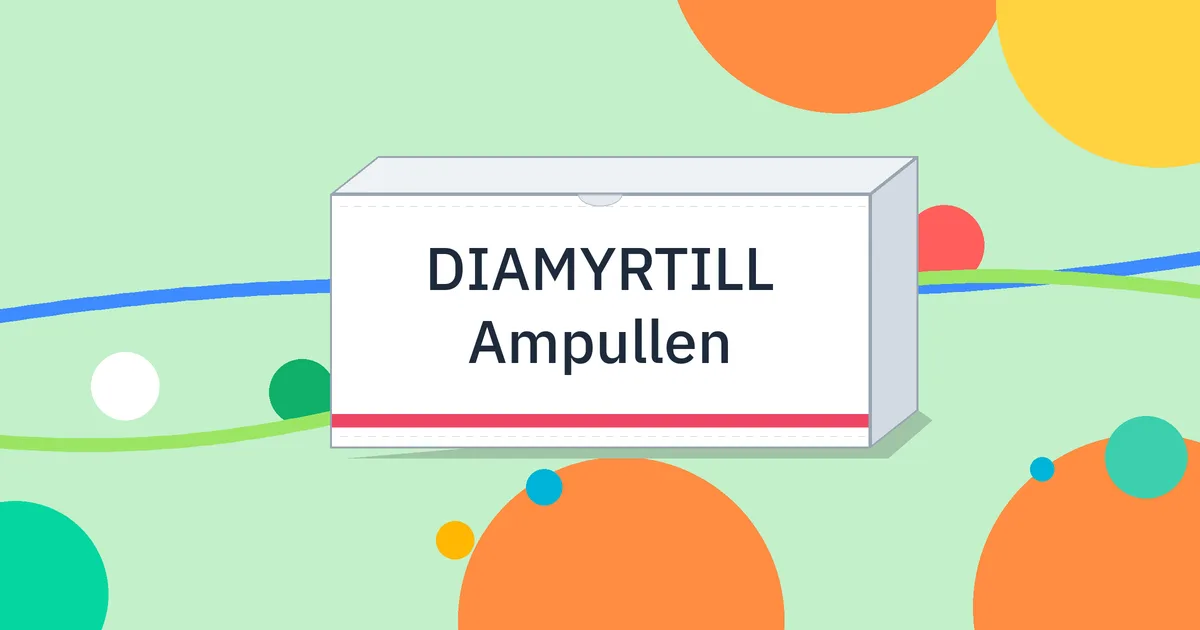 Symbolbild: Packung mit der Aufschrift DIAMYRTILL Ampullen (PZN 04189483) – Verfügbarkeit und Bezug in Apotheken in Frankfurt am Main