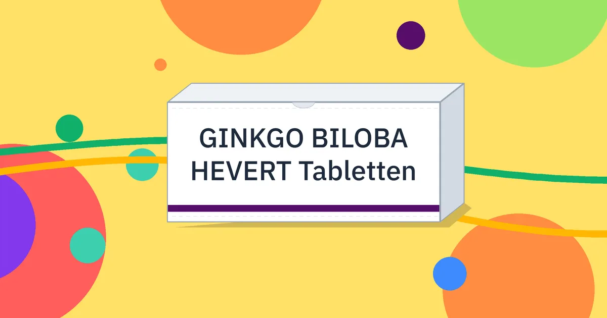 Symbolbild: Packung mit der Aufschrift GINKGO BILOBA HEVERT Tabletten (PZN 03816162) – Verfügbarkeit und Bezug in Apotheken in Frankfurt am Main