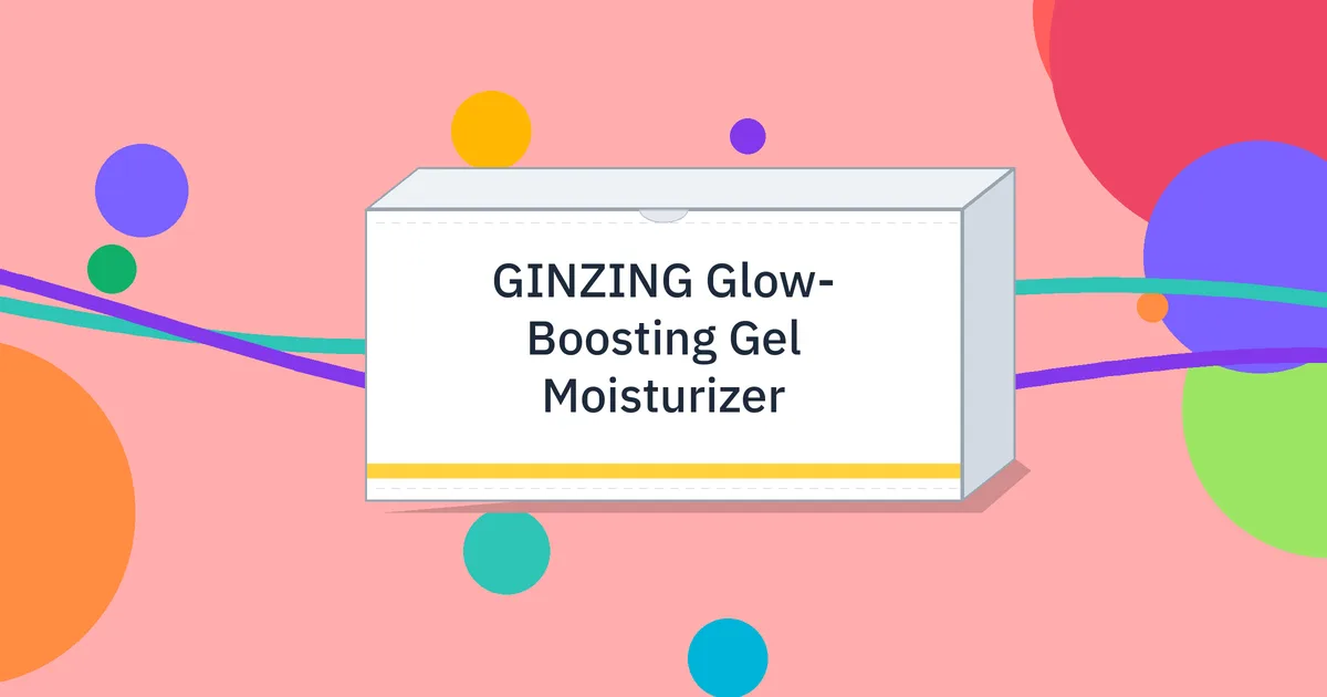 Symbolbild: Packung mit der Aufschrift GINZING Glow-Boosting Gel Moisturizer (PZN 19186562) – Verfügbarkeit und Bezug in Apotheken in Frankfurt am Main