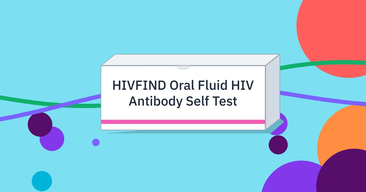 Symbolbild: Packung mit der Aufschrift HIVFIND Oral Fluid HIV Antibody Self Test (PZN 19949037) – Verfügbarkeit und Bezug in Apotheken in Frankfurt am Main