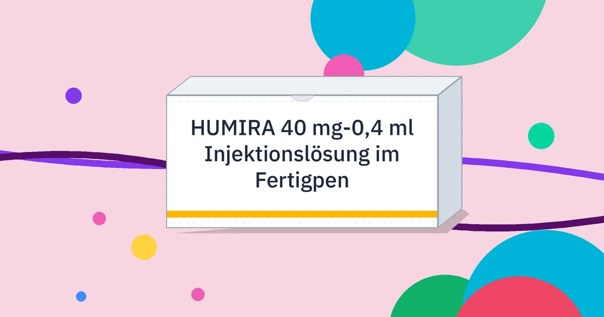 Symbolbild: Packung mit der Aufschrift HUMIRA 40 mg-0,4 ml Injektionslösung im Fertigpen (PZN 16820053) – Verfügbarkeit und Bezug in Apotheken in Frankfurt am Main