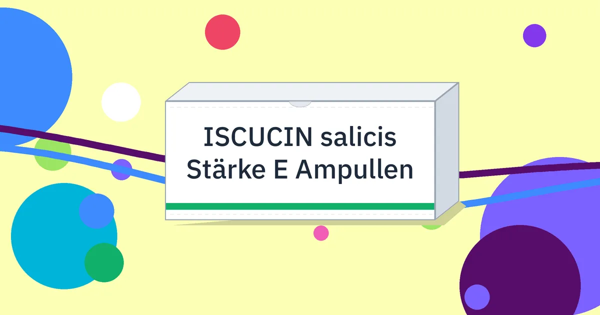 Symbolbild: Packung mit der Aufschrift ISCUCIN salicis Stärke E Ampullen (PZN 03083535) – Verfügbarkeit und Bezug in Apotheken in Frankfurt am Main