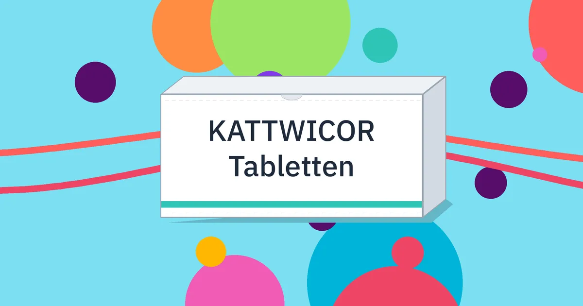 Symbolbild: Packung mit der Aufschrift KATTWICOR Tabletten (PZN 01987333) – Verfügbarkeit und Bezug in Apotheken in Frankfurt am Main
