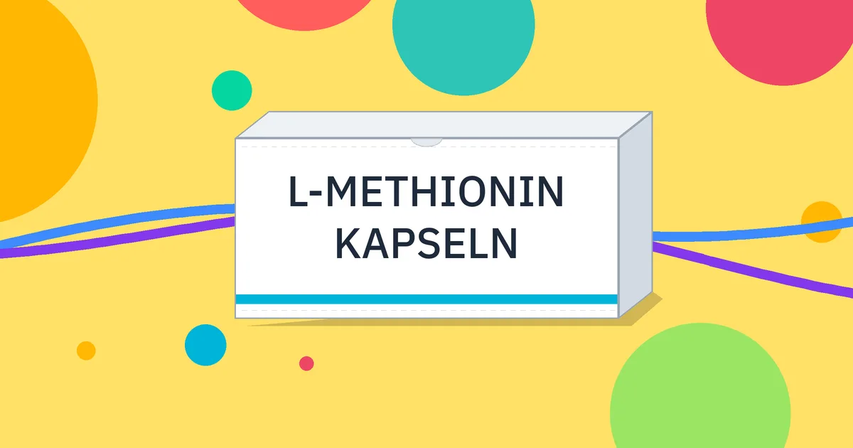 Symbolbild: Packung mit der Aufschrift L-METHIONIN KAPSELN (PZN 10827746) – Verfügbarkeit und Bezug in Apotheken in Frankfurt am Main