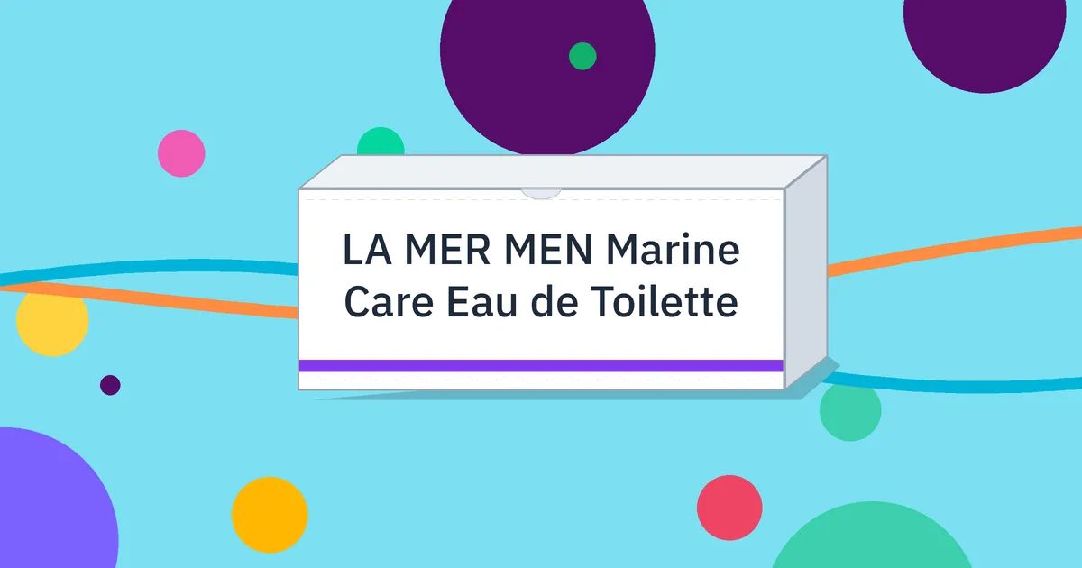 Symbolbild: Packung mit der Aufschrift LA MER MEN Marine Care Eau de Toilette (PZN 19455252) – Verfügbarkeit und Bezug in Apotheken in Frankfurt am Main