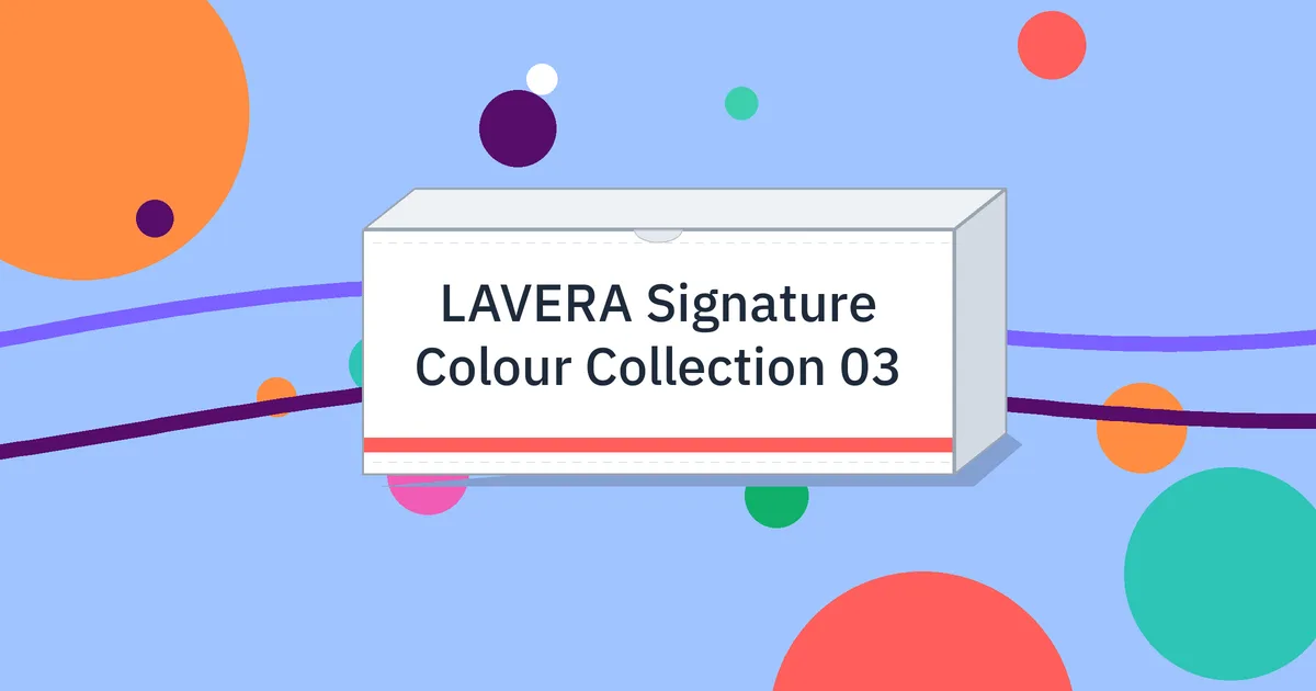 Symbolbild: Packung mit der Aufschrift LAVERA Signature Colour Collection 03 (PZN 19925290) – Verfügbarkeit und Bezug in Apotheken in Frankfurt am Main