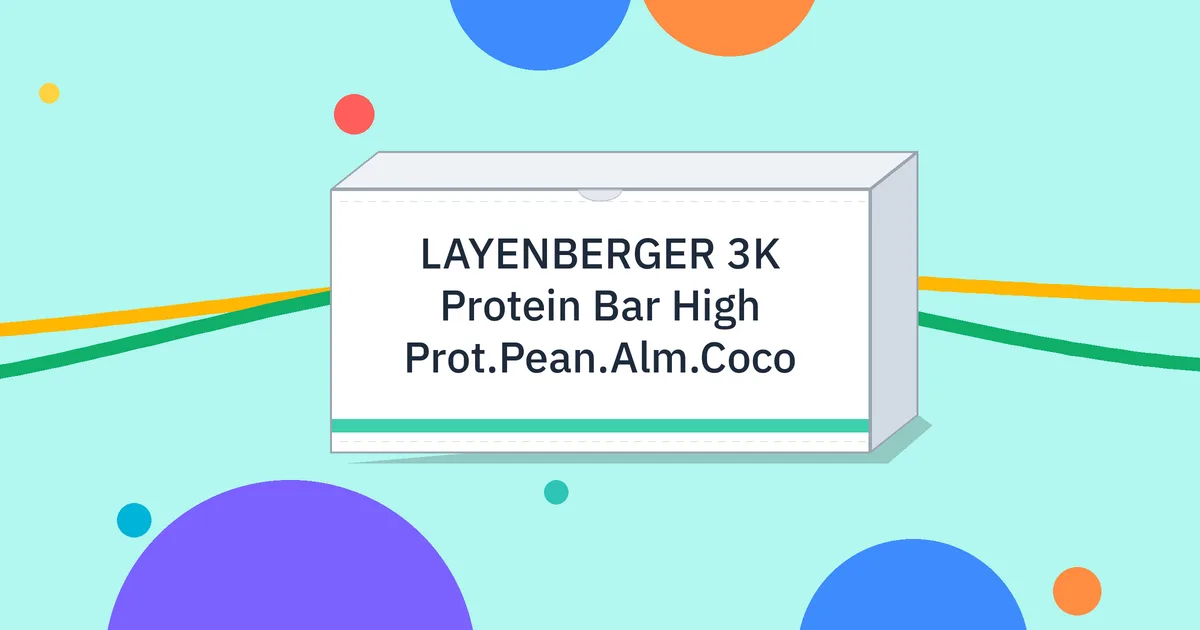 Symbolbild: Packung mit der Aufschrift LAYENBERGER 3K Protein Bar High Prot.Pean.Alm.Coco (PZN 16924077) – Verfügbarkeit und Bezug in Apotheken in Frankfurt am Main