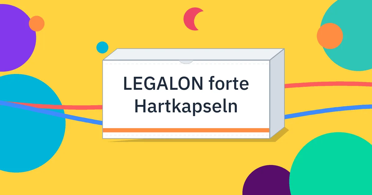 Symbolbild: Packung mit der Aufschrift LEGALON forte Hartkapseln (PZN 09540927) – Verfügbarkeit und Bezug in Apotheken in Frankfurt am Main
