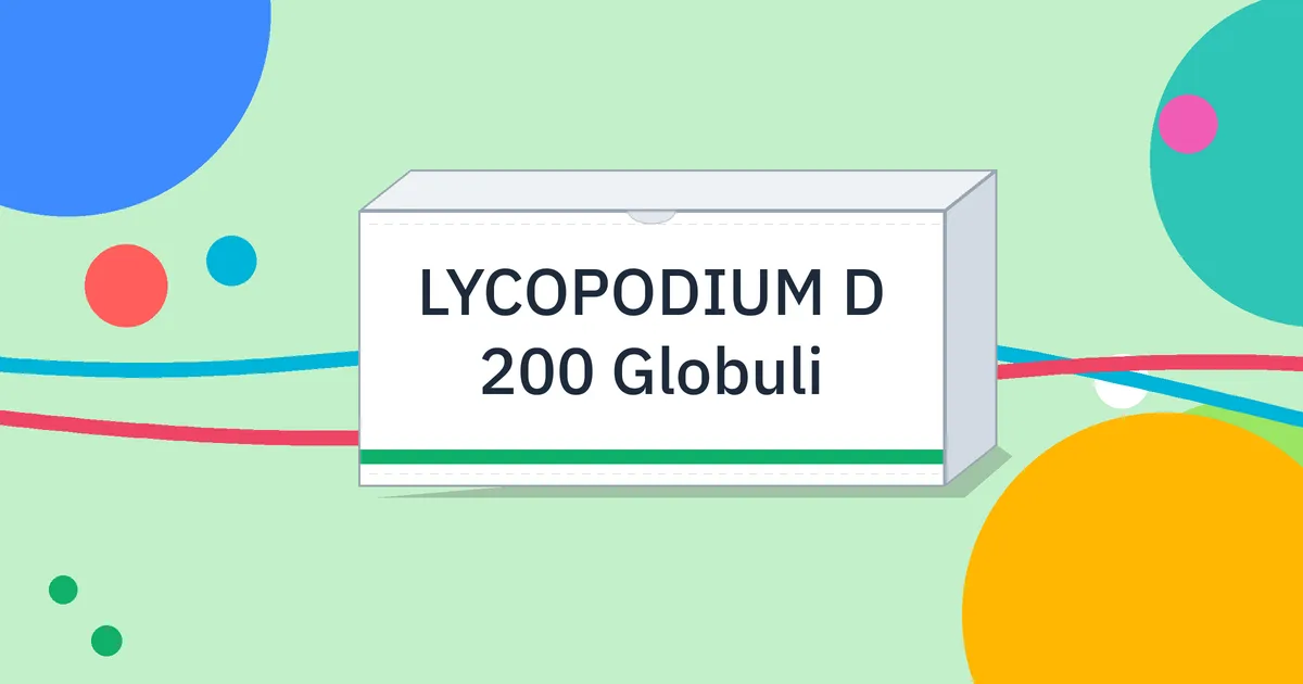 Symbolbild: Packung mit der Aufschrift LYCOPODIUM D 200 Globuli (PZN 02926569) – Verfügbarkeit und Bezug in Apotheken in Frankfurt am Main