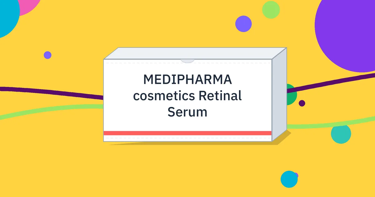 Symbolbild: Packung mit der Aufschrift MEDIPHARMA cosmetics Retinal Serum (PZN 19629120) – Verfügbarkeit und Bezug in Apotheken in Frankfurt am Main