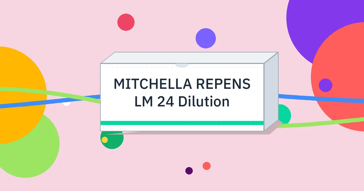Symbolbild: Packung mit der Aufschrift MITCHELLA REPENS LM 24 Dilution (PZN 13609487) – Verfügbarkeit und Bezug in Apotheken in Frankfurt am Main