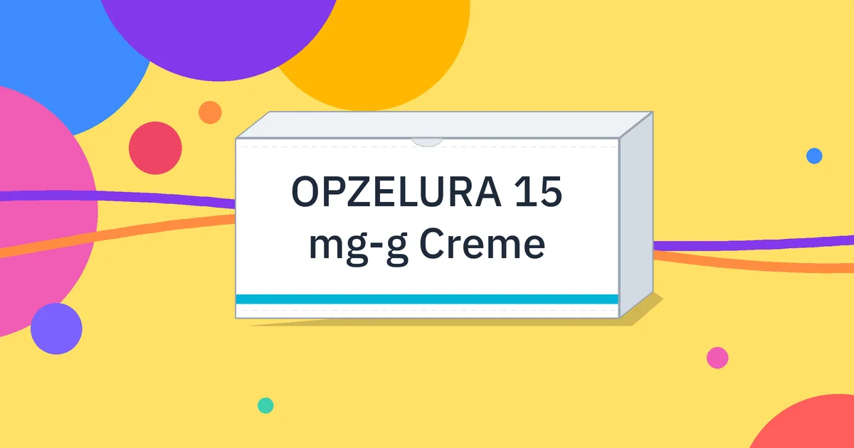 Symbolbild: Packung mit der Aufschrift OPZELURA 15 mg-g Creme (PZN 18313923) – Verfügbarkeit und Bezug in Apotheken in Frankfurt am Main