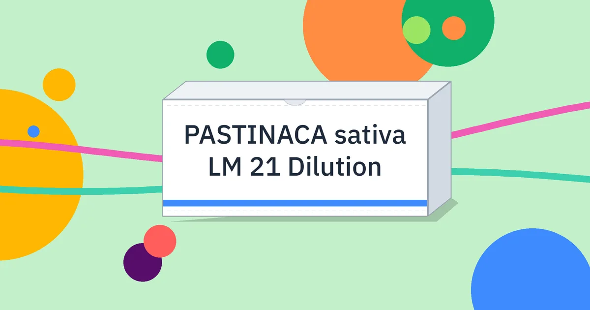 Symbolbild: Packung mit der Aufschrift PASTINACA sativa LM 21 Dilution (PZN 13632428) – Verfügbarkeit und Bezug in Apotheken in Frankfurt am Main
