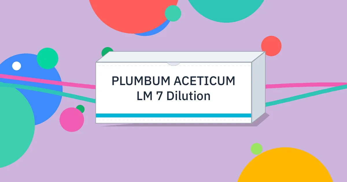 Symbolbild: Packung mit der Aufschrift PLUMBUM ACETICUM LM 7 Dilution (PZN 13038754) – Verfügbarkeit und Bezug in Apotheken in Frankfurt am Main