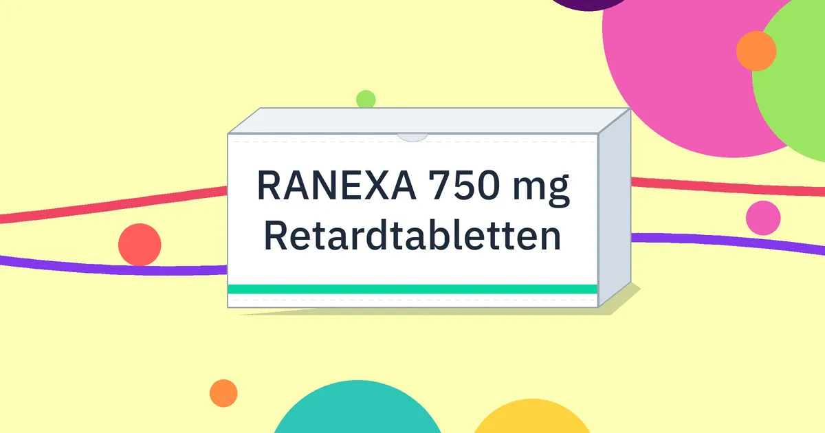Symbolbild: Packung mit der Aufschrift RANEXA 750 mg Retardtabletten (PZN 18819999) – Verfügbarkeit und Bezug in Apotheken in Frankfurt am Main