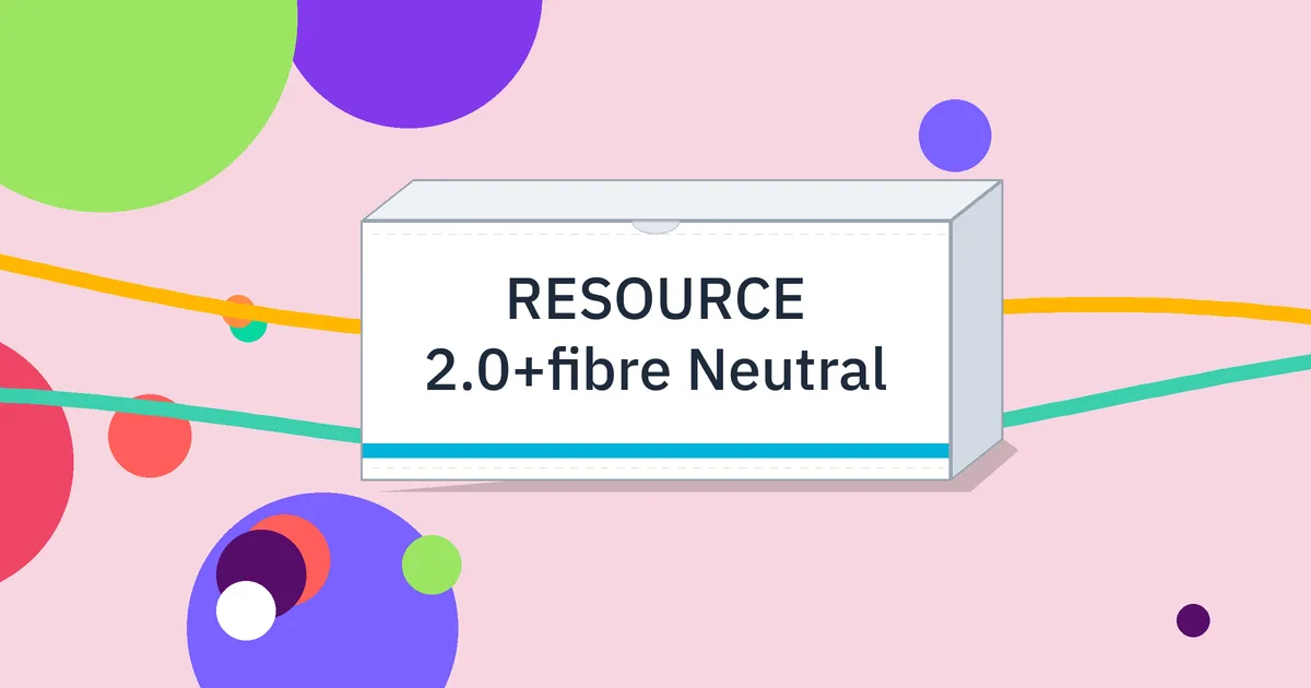 Symbolbild: Packung mit der Aufschrift RESOURCE 2.0+fibre Neutral (PZN 12737817) – Verfügbarkeit und Bezug in Apotheken in Frankfurt am Main