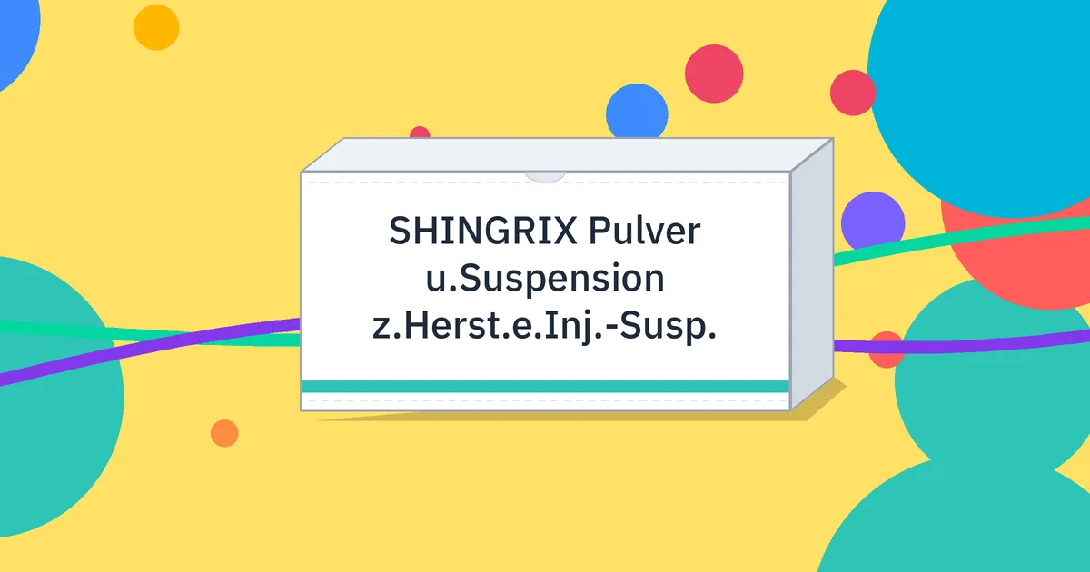 Symbolbild: Packung mit der Aufschrift SHINGRIX Pulver u.Suspension z.Herst.e.Inj.-Susp. (PZN 19449062) – Verfügbarkeit und Bezug in Apotheken in Frankfurt am Main