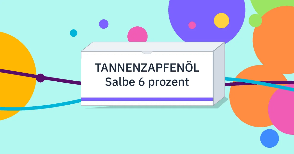 Symbolbild: Packung mit der Aufschrift TANNENZAPFENÖL Salbe 6 prozent (PZN 16761936) – Verfügbarkeit und Bezug in Apotheken in Frankfurt am Main