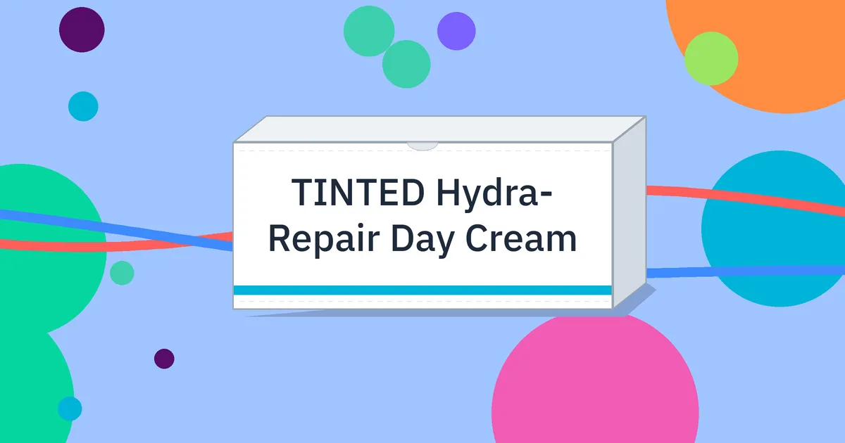 Symbolbild: Packung mit der Aufschrift TINTED Hydra-Repair Day Cream (PZN 17886479) – Verfügbarkeit und Bezug in Apotheken in Frankfurt am Main