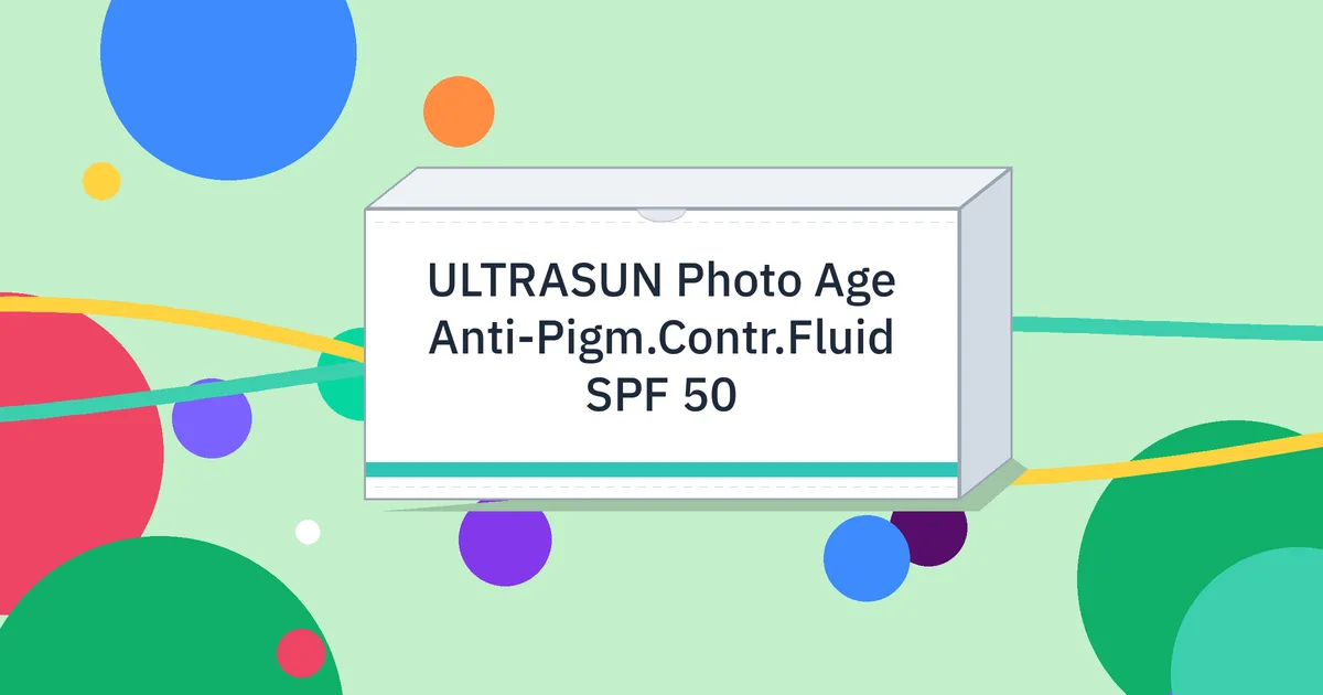 Symbolbild: Packung mit der Aufschrift ULTRASUN Photo Age Anti-Pigm.Contr.Fluid SPF 50 (PZN 17375951) – Verfügbarkeit und Bezug in Apotheken in Frankfurt am Main