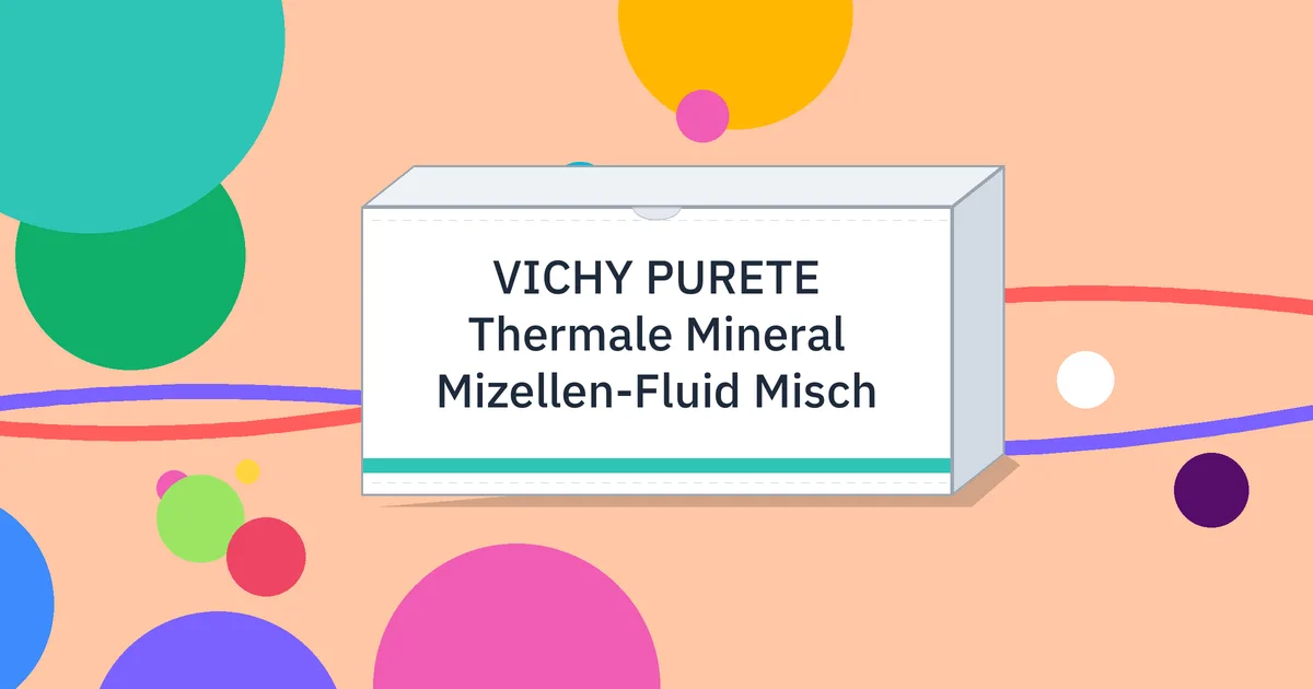 Symbolbild: Packung mit der Aufschrift VICHY PURETE Thermale Mineral Mizellen-Fluid Misch (PZN 15211346) – Verfügbarkeit und Bezug in Apotheken in Frankfurt am Main