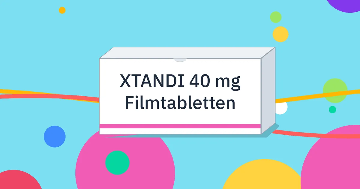 Symbolbild: Packung mit der Aufschrift XTANDI 40 mg Filmtabletten (PZN 13980224) – Verfügbarkeit und Bezug in Apotheken in Frankfurt am Main