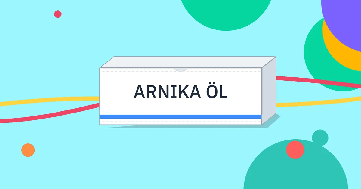 Symbolbild: Packung mit der Aufschrift ARNIKA ÖL (PZN 04003538) – Verfügbarkeit und Bezug in Apotheken in Frankfurt am Main