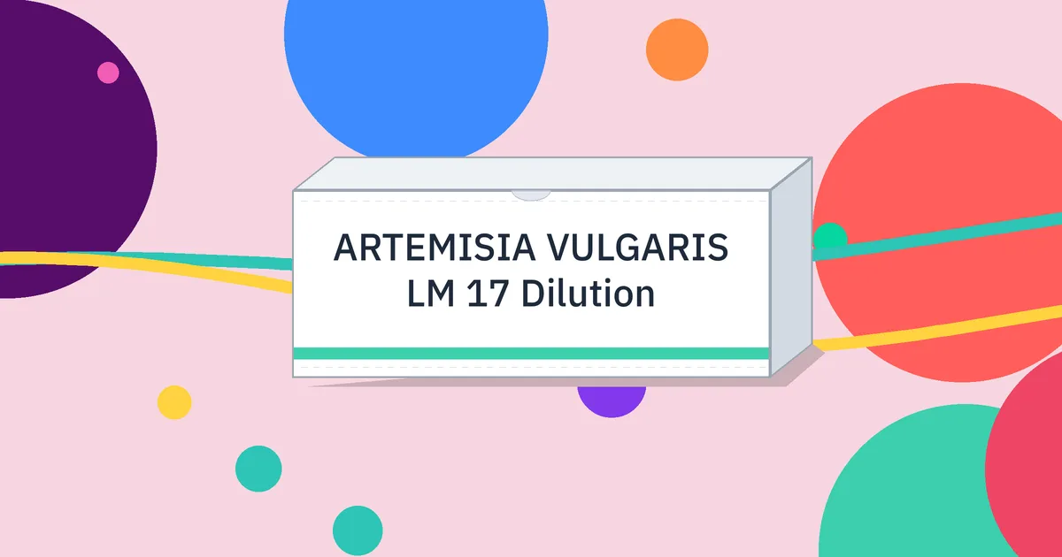 Symbolbild: Packung mit der Aufschrift ARTEMISIA VULGARIS LM 17 Dilution (PZN 12780316) – Verfügbarkeit und Bezug in Apotheken in Frankfurt am Main