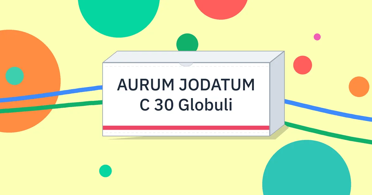 Symbolbild: Packung mit der Aufschrift AURUM JODATUM C 30 Globuli (PZN 01848181) – Verfügbarkeit und Bezug in Apotheken in Frankfurt am Main