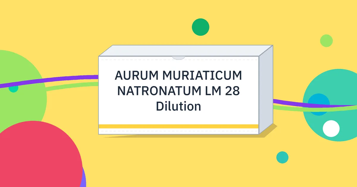 Symbolbild: Packung mit der Aufschrift AURUM MURIATICUM NATRONATUM LM 28 Dilution (PZN 12786098) – Verfügbarkeit und Bezug in Apotheken in Frankfurt am Main