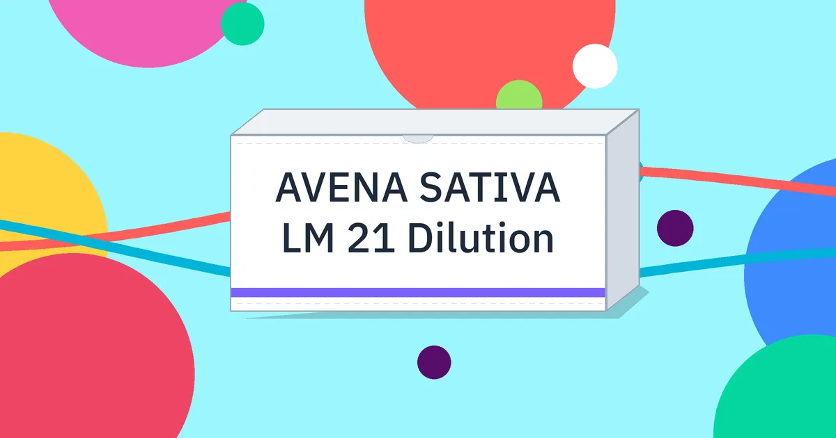 Symbolbild: Packung mit der Aufschrift AVENA SATIVA LM 21 Dilution (PZN 12786833) – Verfügbarkeit und Bezug in Apotheken in Frankfurt am Main