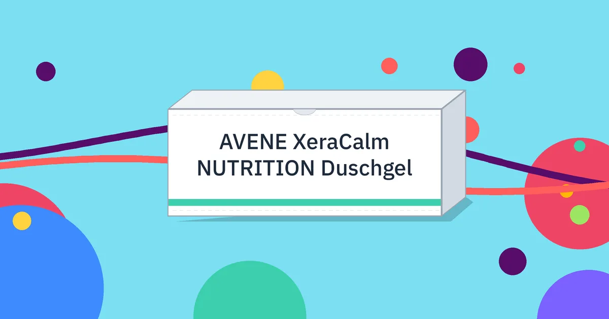 Symbolbild: Packung mit der Aufschrift AVENE XeraCalm NUTRITION Duschgel (PZN 17550934) – Verfügbarkeit und Bezug in Apotheken in Frankfurt am Main