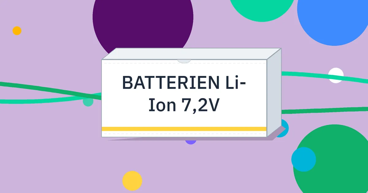 Symbolbild: Packung mit der Aufschrift BATTERIEN Li-Ion 7,2V (PZN 03405217) – Verfügbarkeit und Bezug in Apotheken in Frankfurt am Main